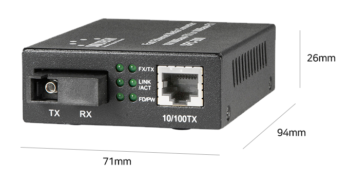 Bộ chuyển đổi 1 cổng sợi quang SFC200-SCSWB/M16 - DNGcorp