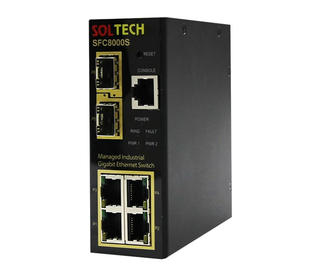 Switch SOLTECH 4-Ports 1000Mbps TP SFC8000S - DNGcorp